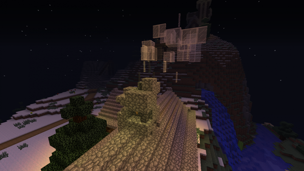 [Medieval] Winter House (Christmas) Minecraft Map