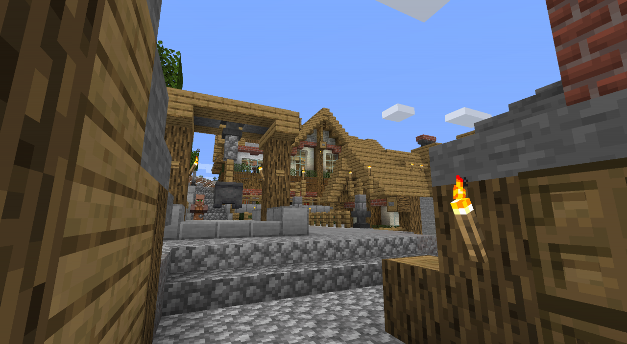 Small Village Minecraft Map