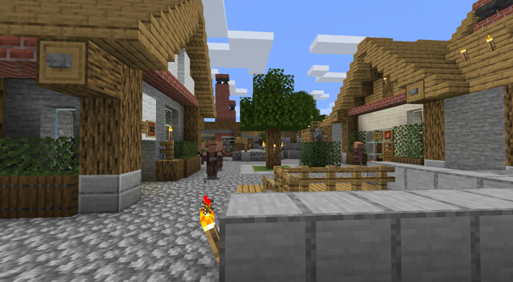 Small Village Minecraft Map