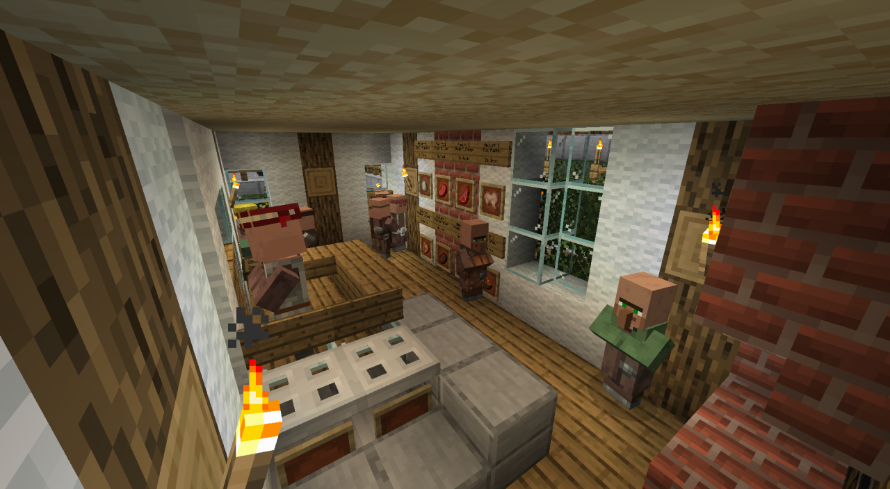 Small Village Minecraft Map