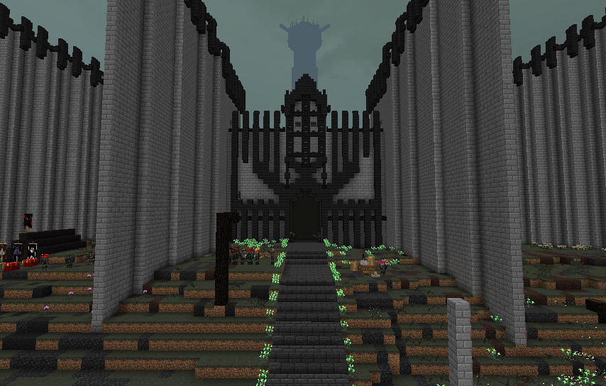 Builds on a LOTR Mod server. Some by me, some by others. Minecraft Map
