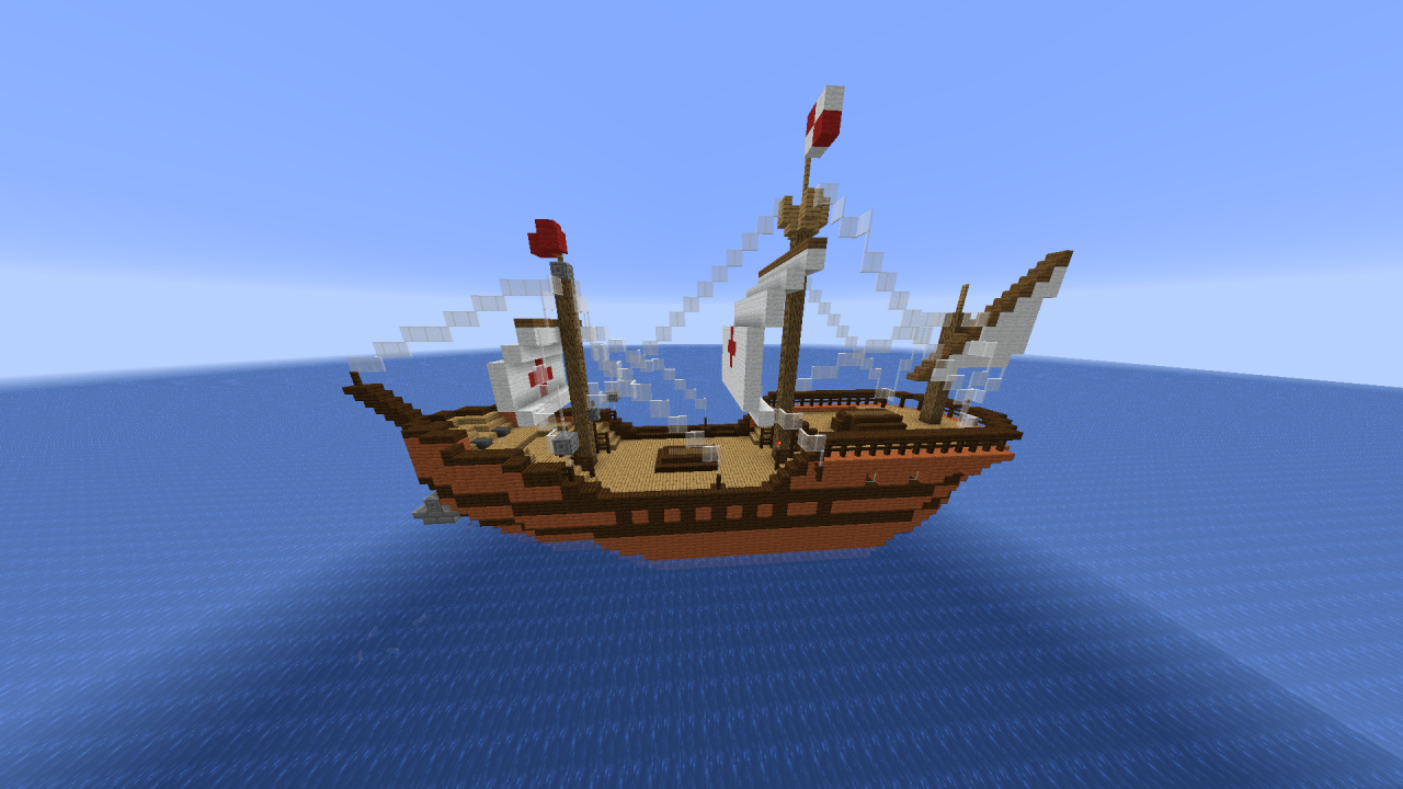 Portuguese Caravel Minecraft Map