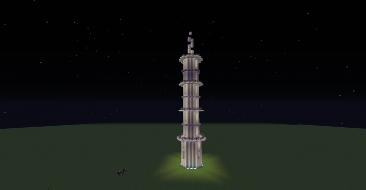 Teletårnet, telecommunications tower Minecraft Map