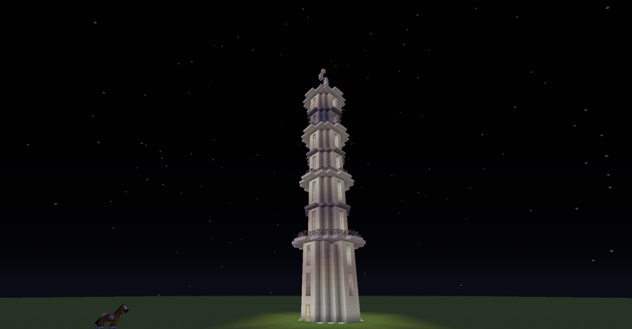 Teletårnet, telecommunications tower Minecraft Map