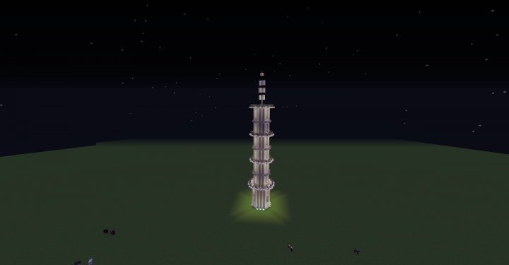Teletårnet, telecommunications tower Minecraft Map