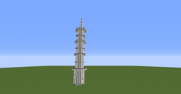 Teletårnet, telecommunications tower Minecraft Map
