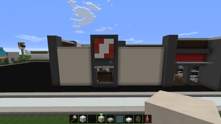 Modern Pizza Restaurant Minecraft Map