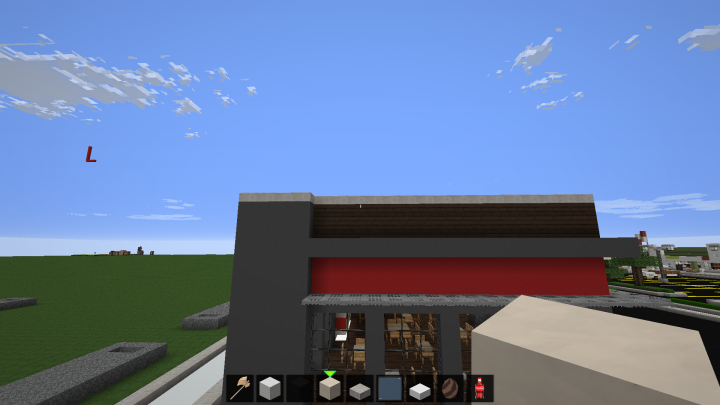 Modern Pizza Restaurant Minecraft Map