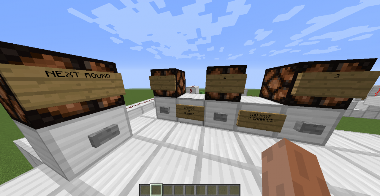 NUMBER GAME [PRE-ALPHA] Minecraft Map