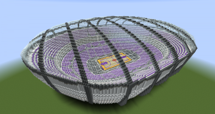 Huge Arena - L.A Lakers (Download) Minecraft Map