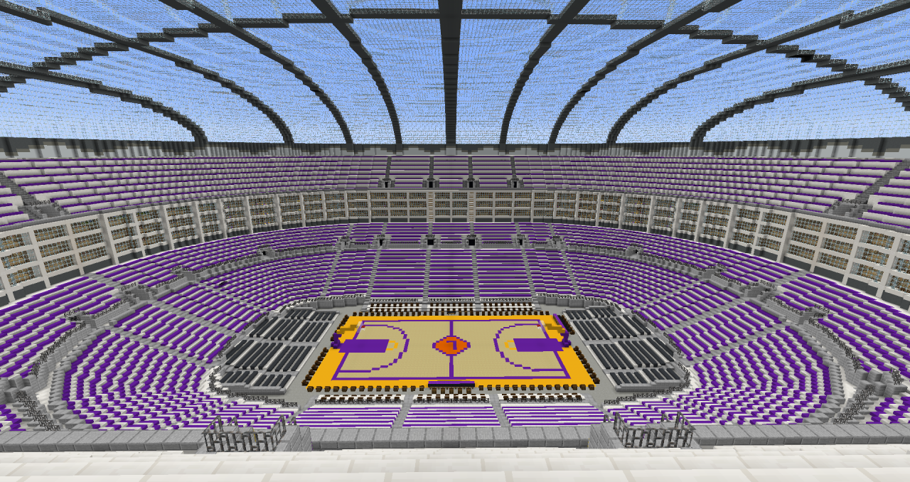 Huge Arena - L.A Lakers (Download) Minecraft Map