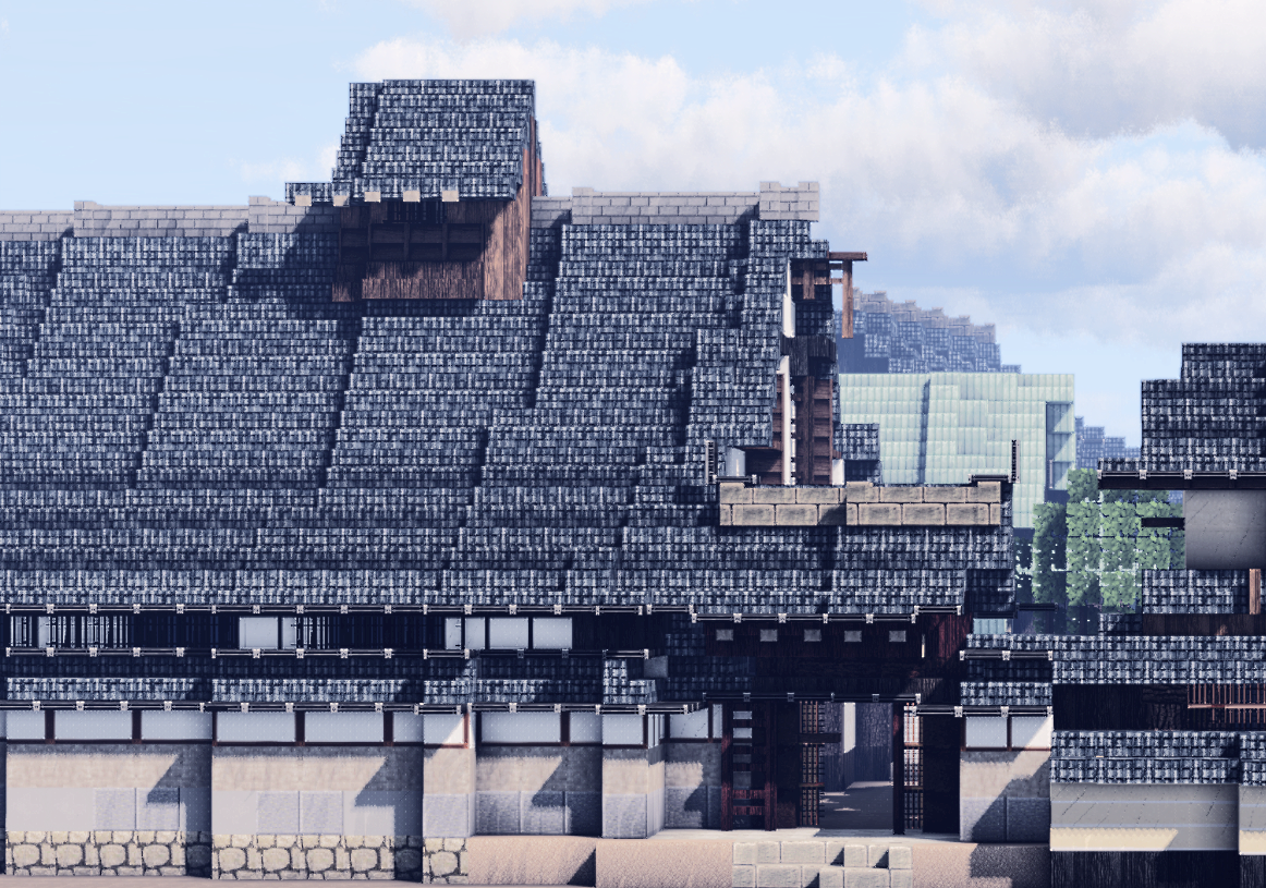 Kujo-ji, Nakadera, Chuo Ward, Osaka, Kansai, Japan Minecraft Map