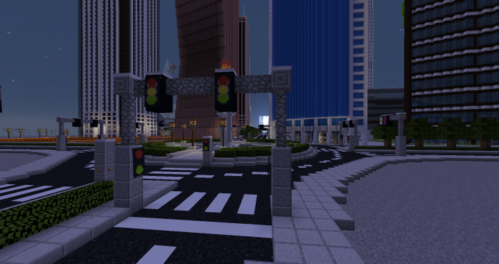 City - Roundabout Minecraft Map
