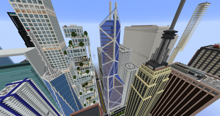 Bank of China - Hong Kong Minecraft Map