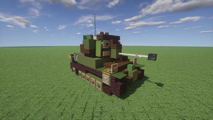 WW2 40M Nimrod | Self-Propelled Anti-Aircraft Gun Minecraft Map