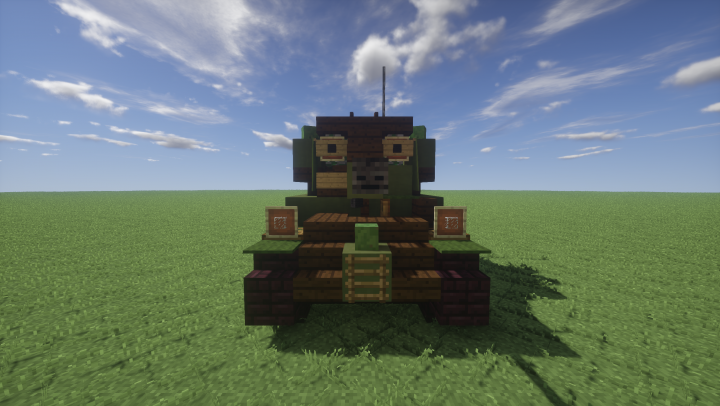 WW2 40M Nimrod | Self-Propelled Anti-Aircraft Gun Minecraft Map