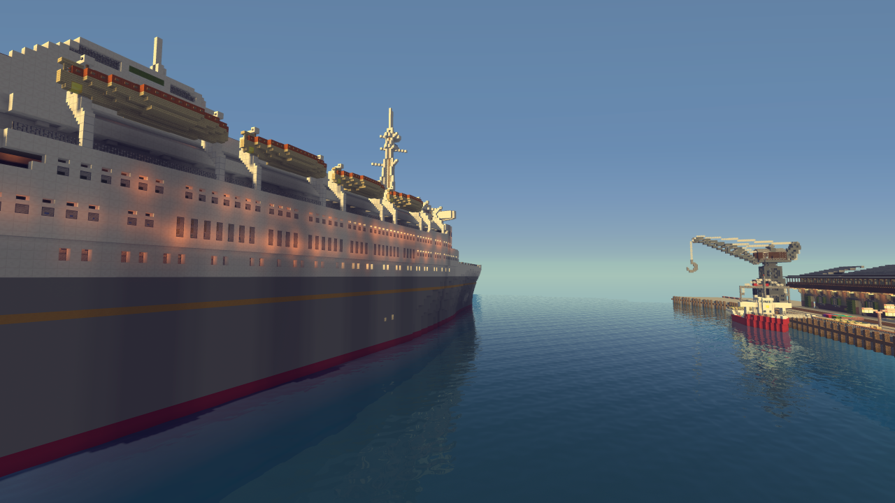 SS Rotterdam Minecraft Map
