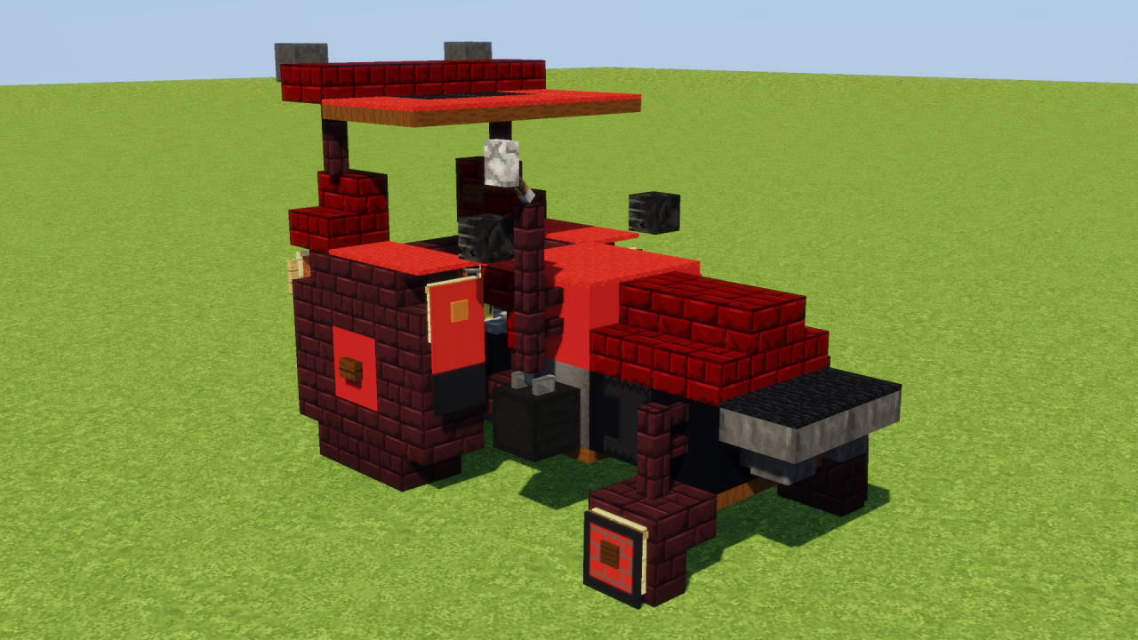 Zetor Tractor Minecraft Map