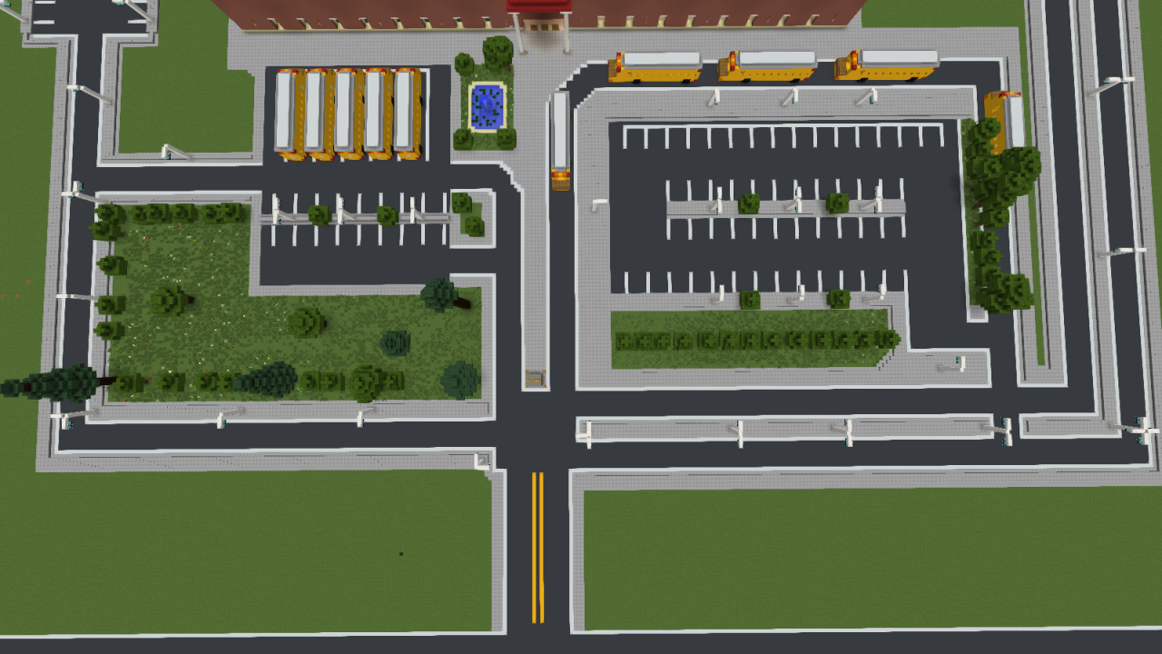 1+ MILLION BLOCKS ELEMENTARY SCHOOL IN MINECRAFT Minecraft Map