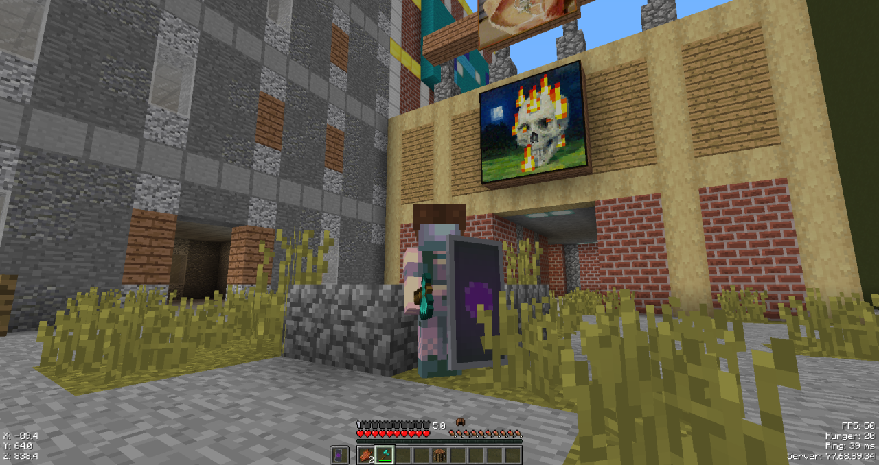 grounded server city Minecraft Map