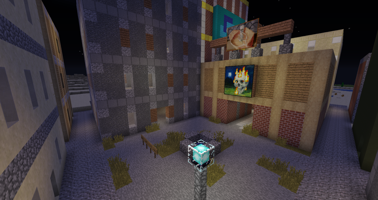 grounded server city Minecraft Map