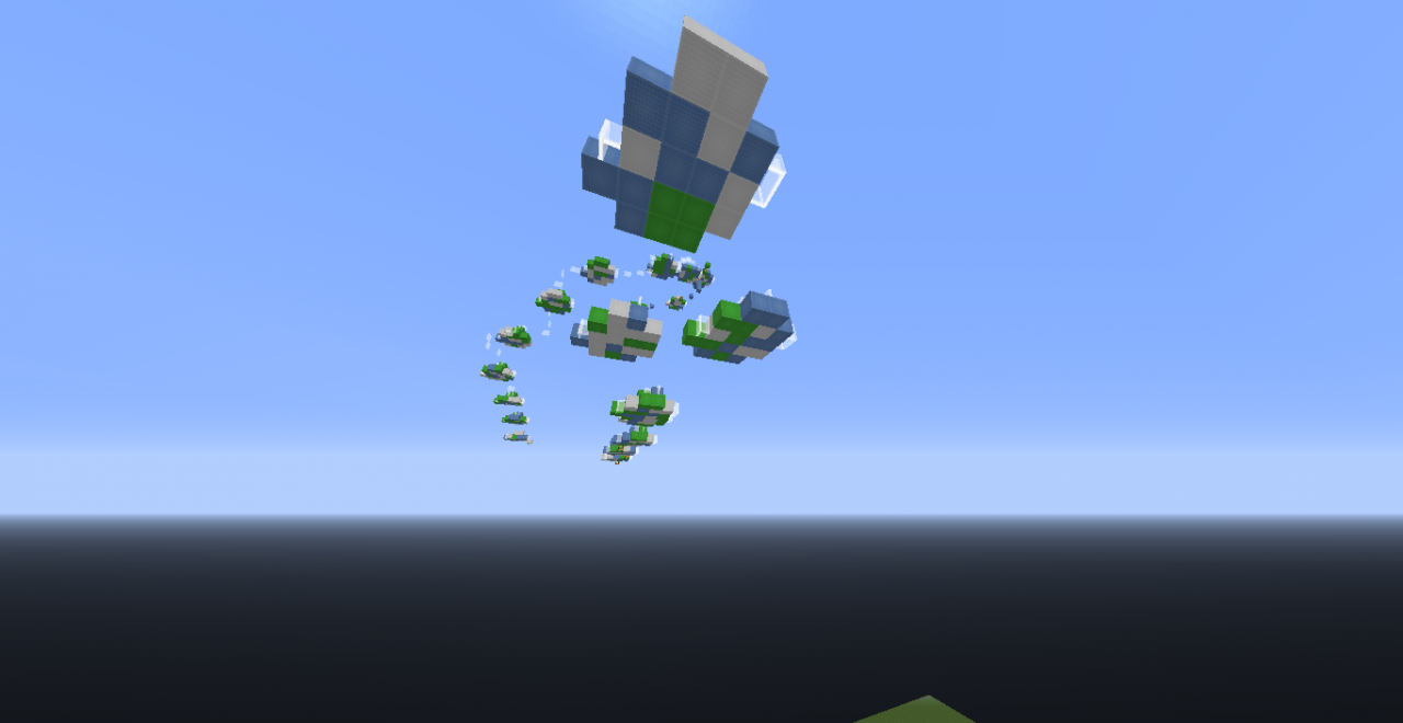RAINBOW CLOUD PARKOUR Minecraft Map