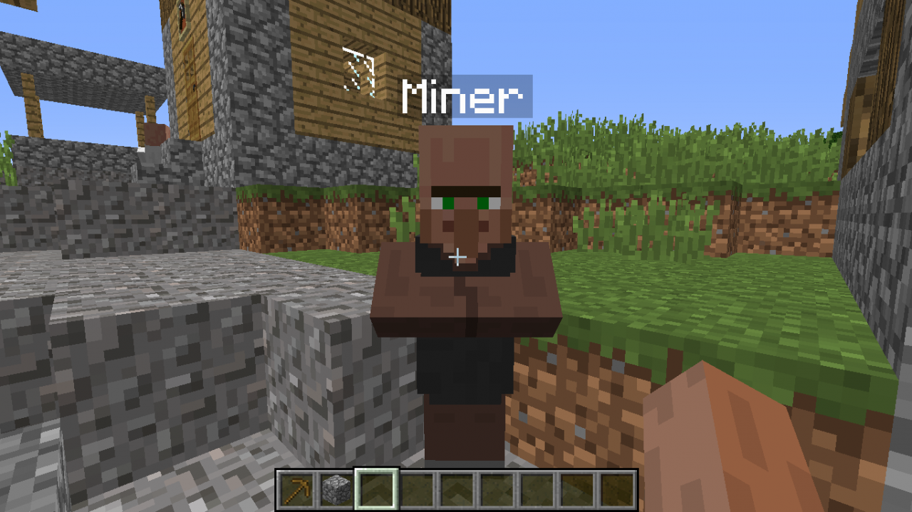 The Miner Villager Minecraft Map