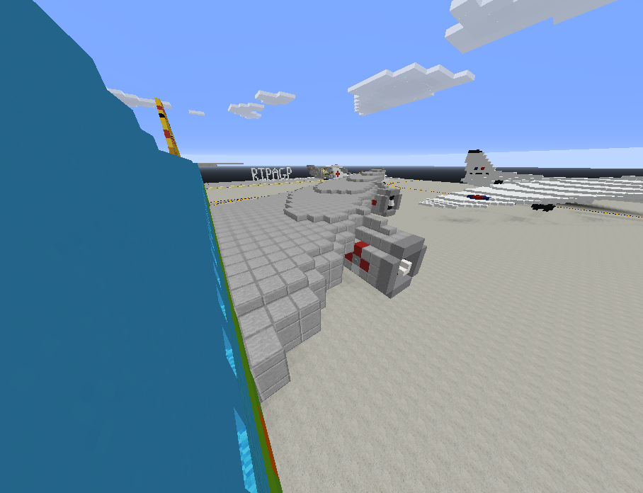 Minecraft 1.5:1 747-400D Wing Minecraft Map