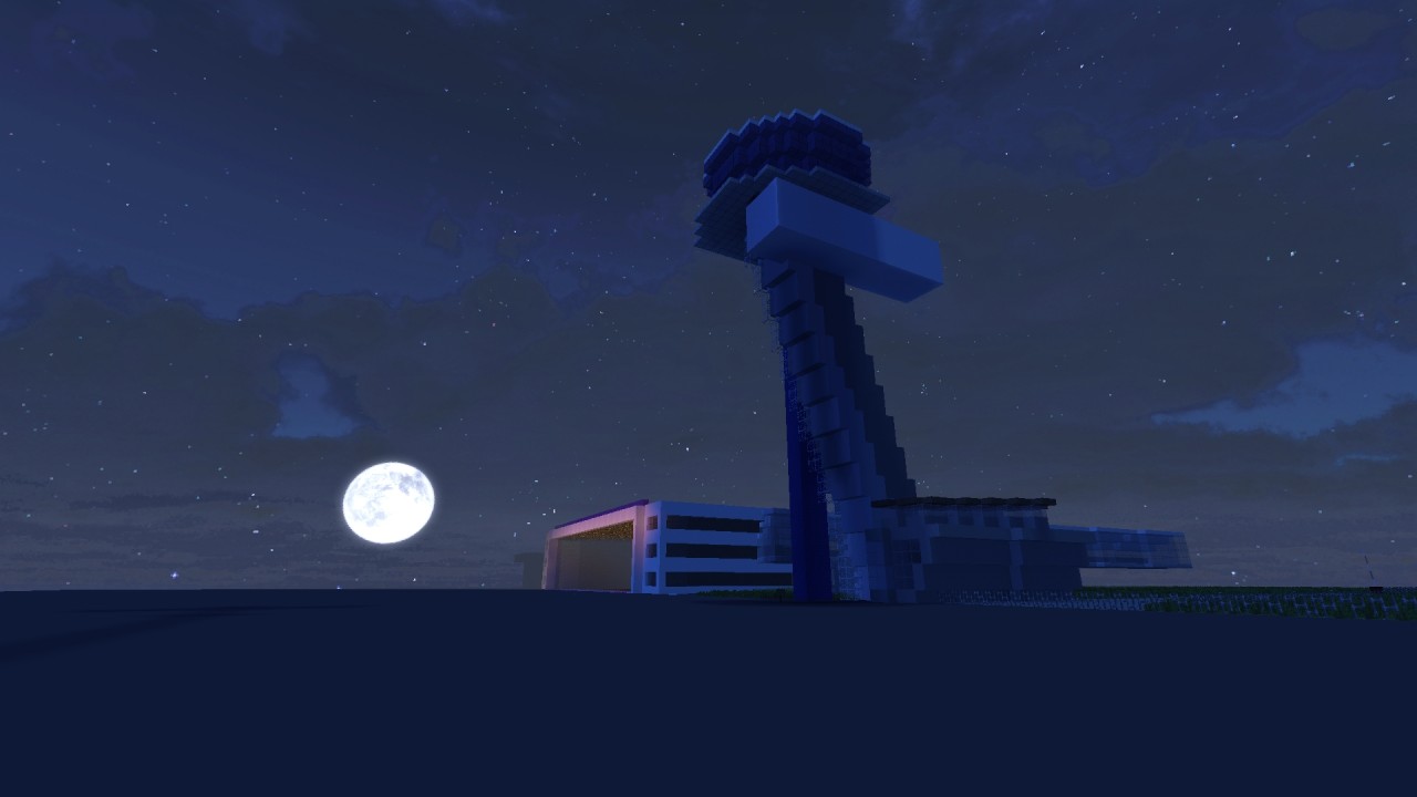 Airport Nuremberg/Flughafen Nürnberg (WIP) Minecraft Map