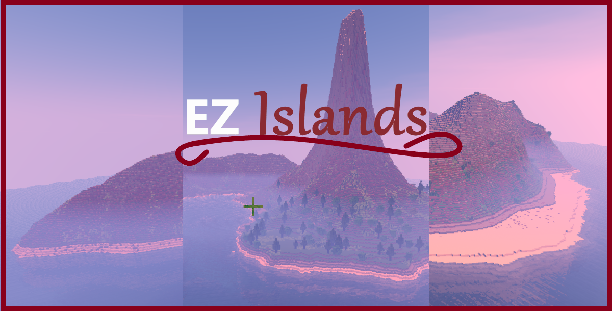 EZ Islands (Multiplayer Survival Islands) Minecraft Map