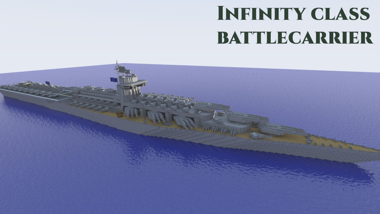 Infinity Class Battlecarrier Hybrid Minecraft Map