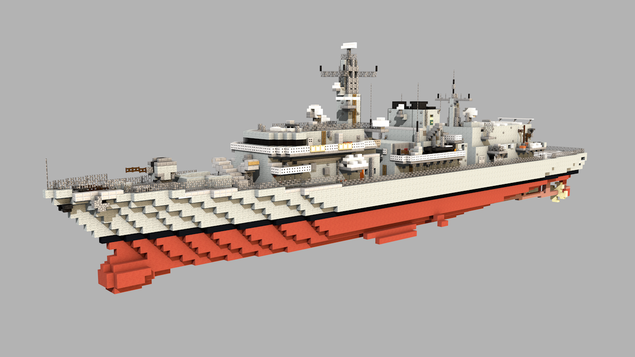 Type 23 Frigate | 1:1 Minecraft Map