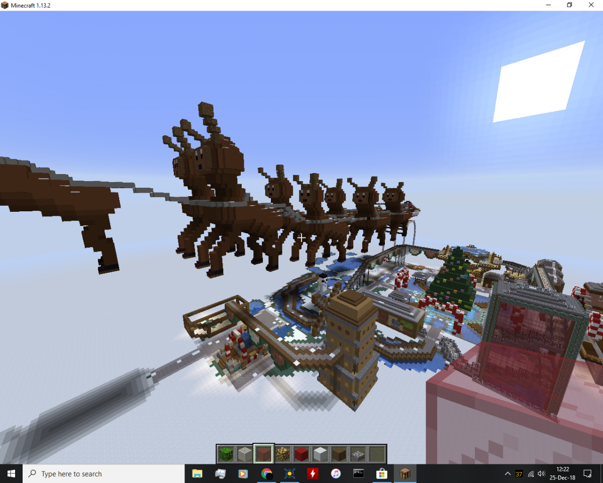 Winter Hub Minecraft Map