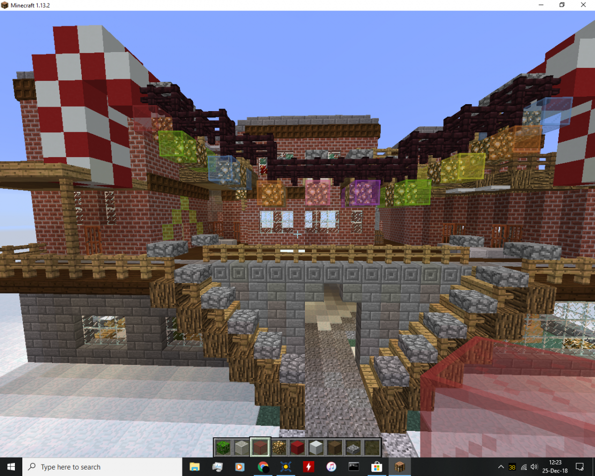 Winter Hub Minecraft Map