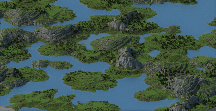 The Lakes Land Minecraft Map