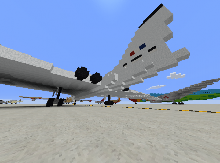Minecraft 1.5:1 Avro Vulcan B.2 Minecraft Map