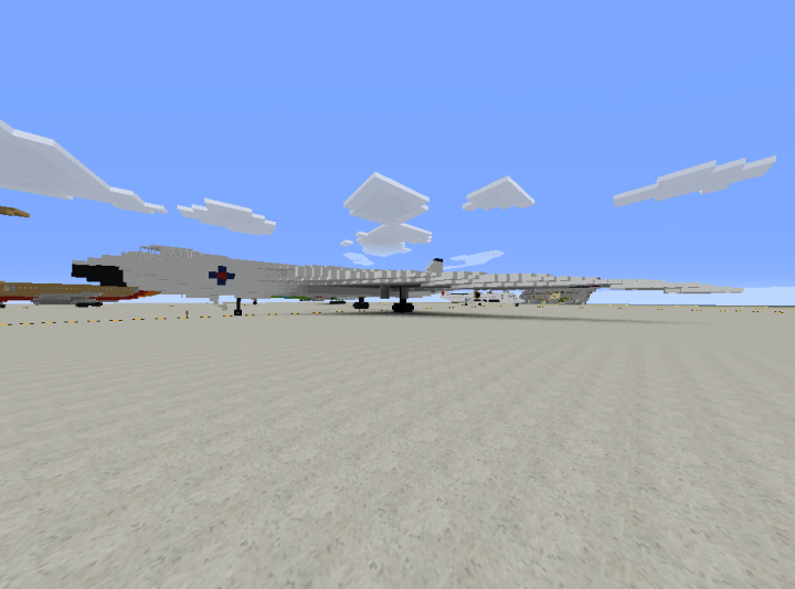 Minecraft 1.5:1 Avro Vulcan B.2 Minecraft Map