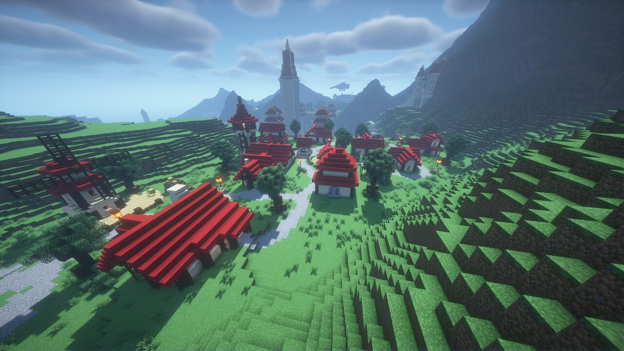 AvatarMC | Fire Nation Capital Minecraft Map