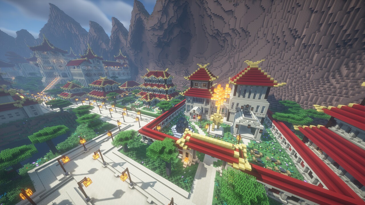 AvatarMC | Fire Nation Capital Minecraft Map