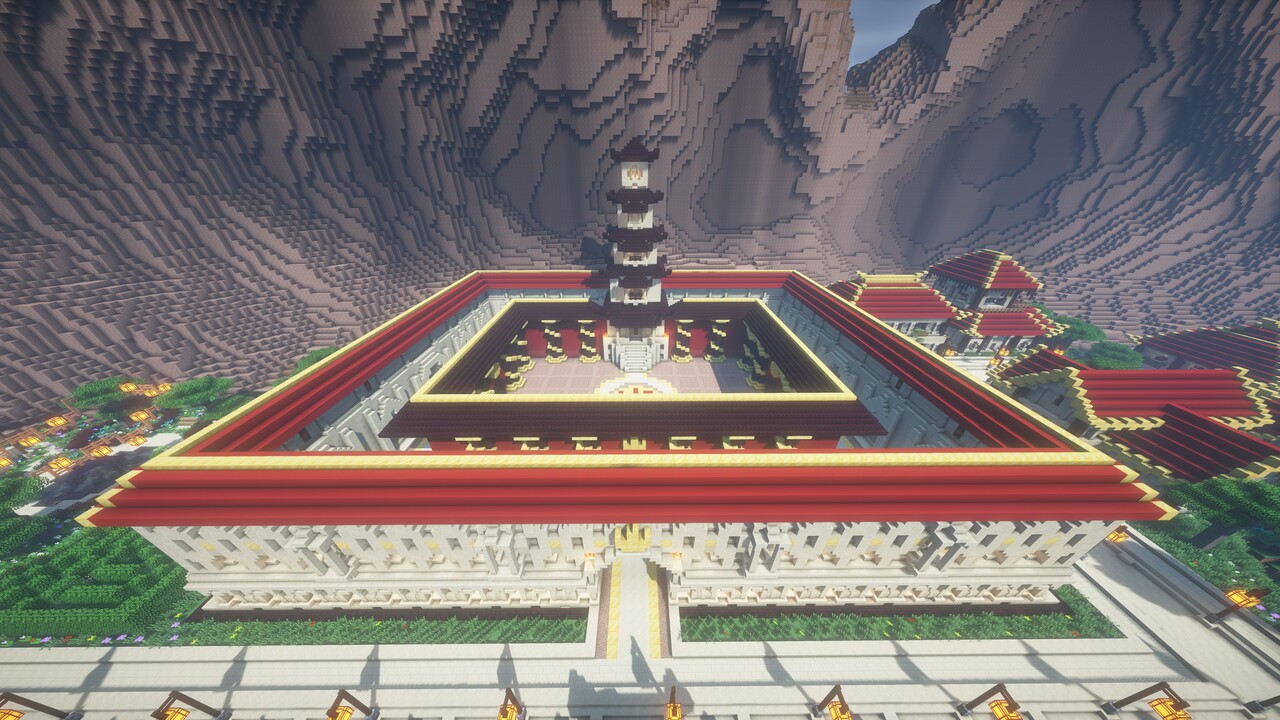 AvatarMC | Fire Nation Capital Minecraft Map
