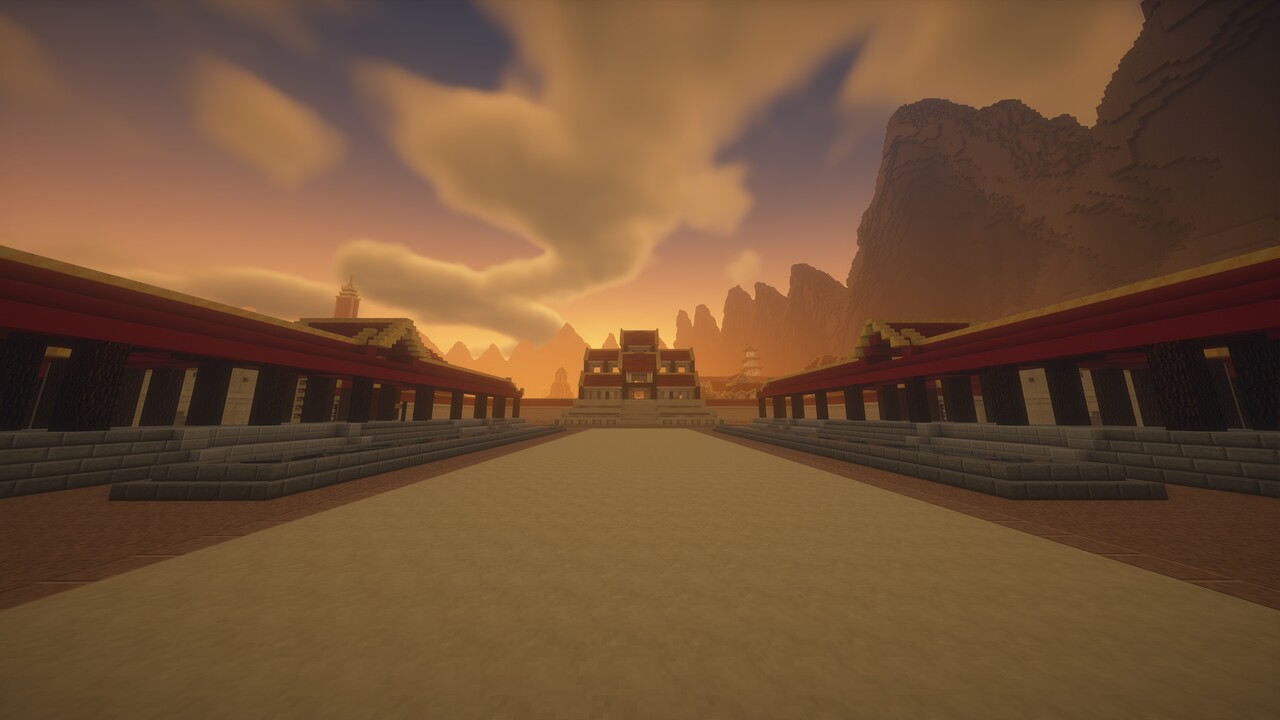 AvatarMC | Fire Nation Capital Minecraft Map