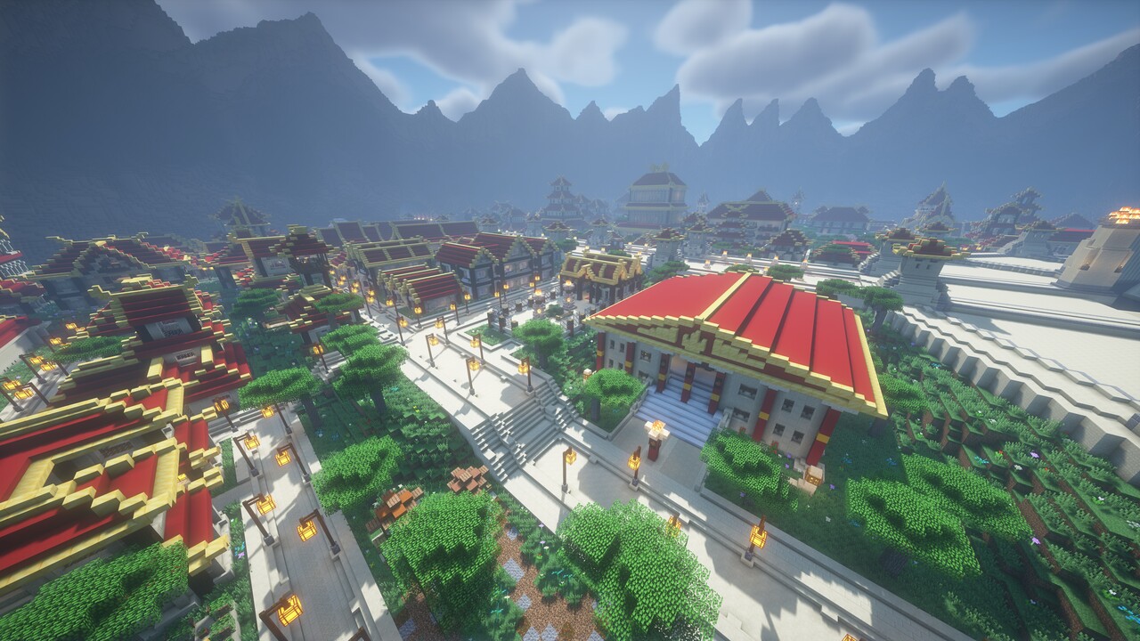 AvatarMC | Fire Nation Capital Minecraft Map
