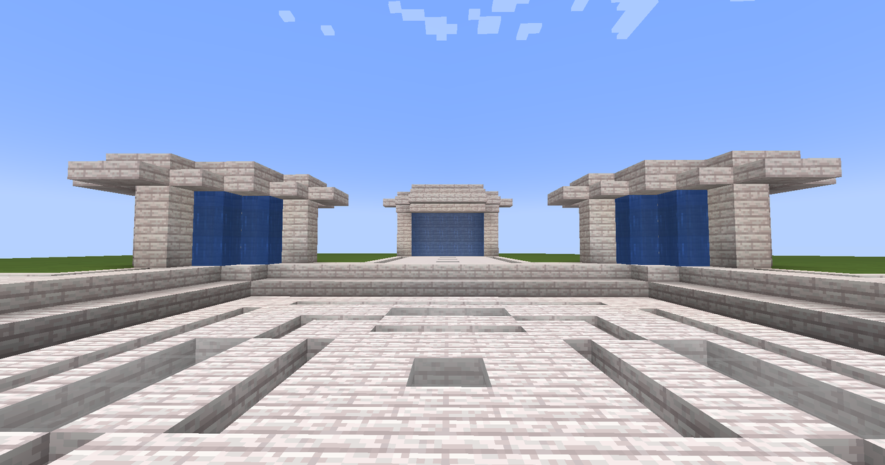8 Portal Hub - Schematic Minecraft Map