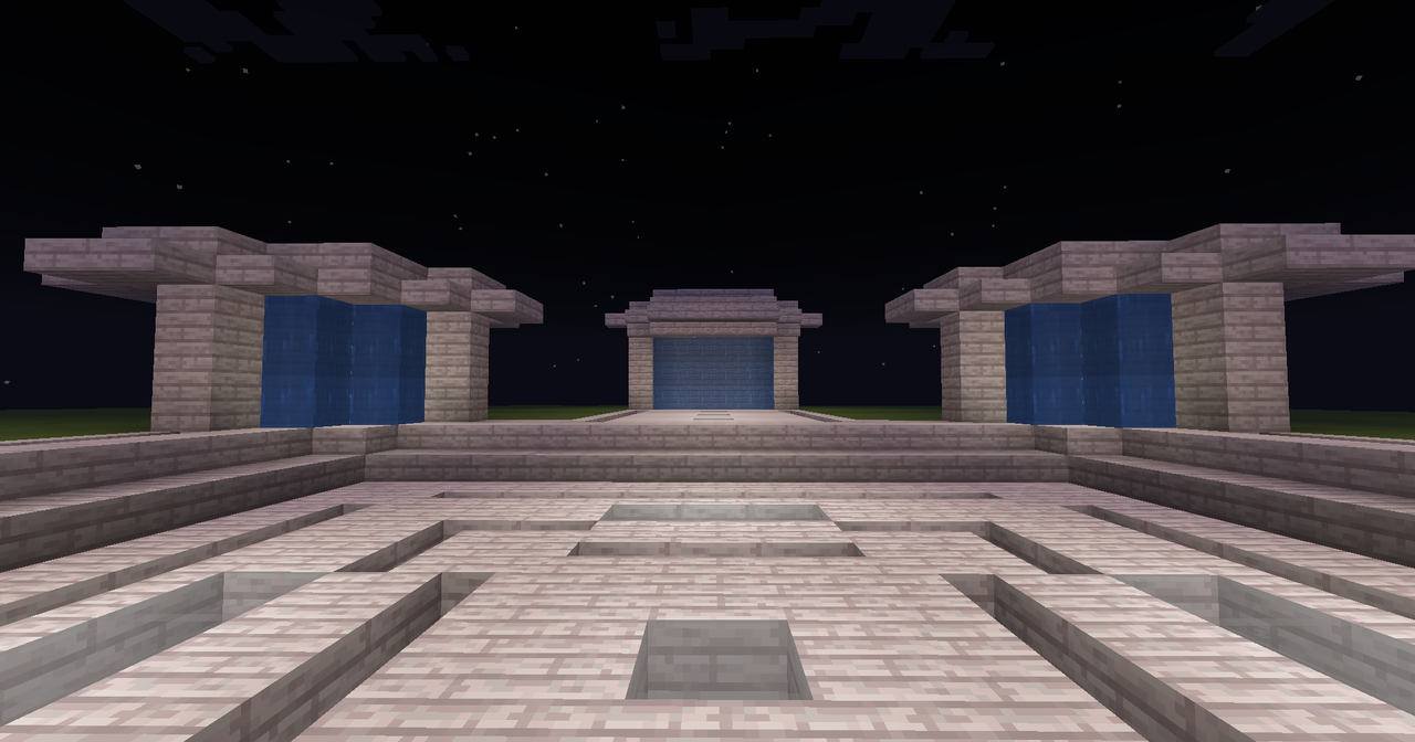 8 Portal Hub - Schematic Minecraft Map