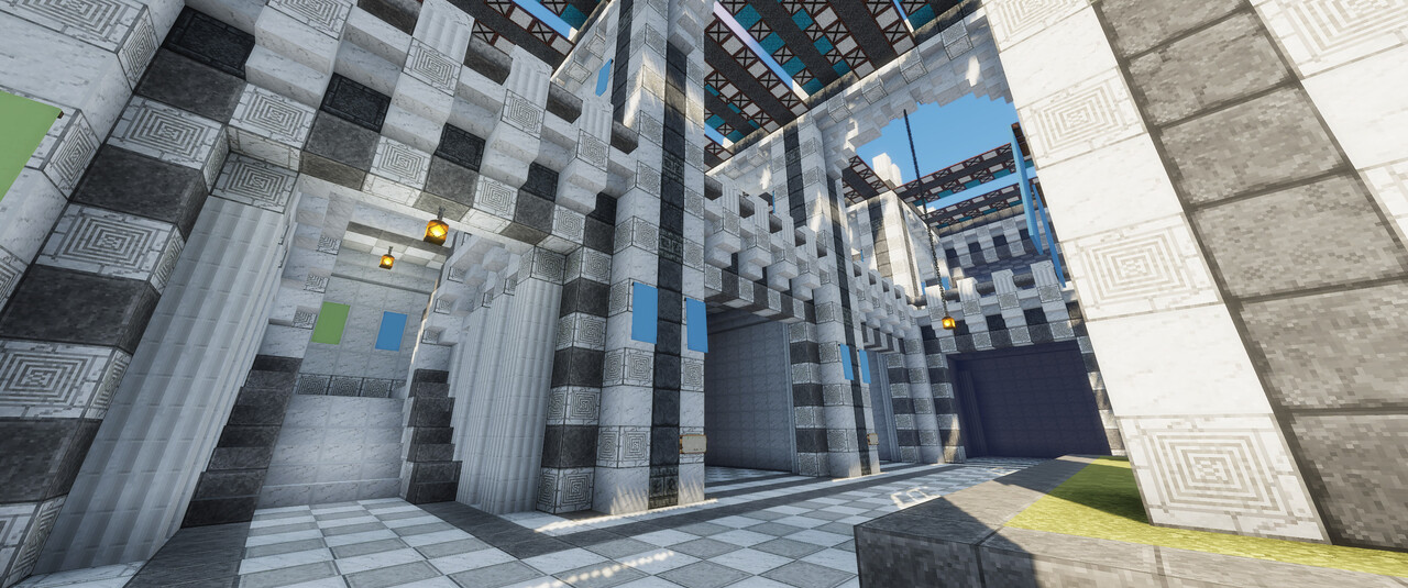 Markt-Arena für Spieler-Shops Minecraft Map