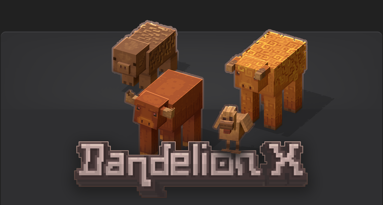 Dandelion X 1.21.11 Minecraft Texture Pack