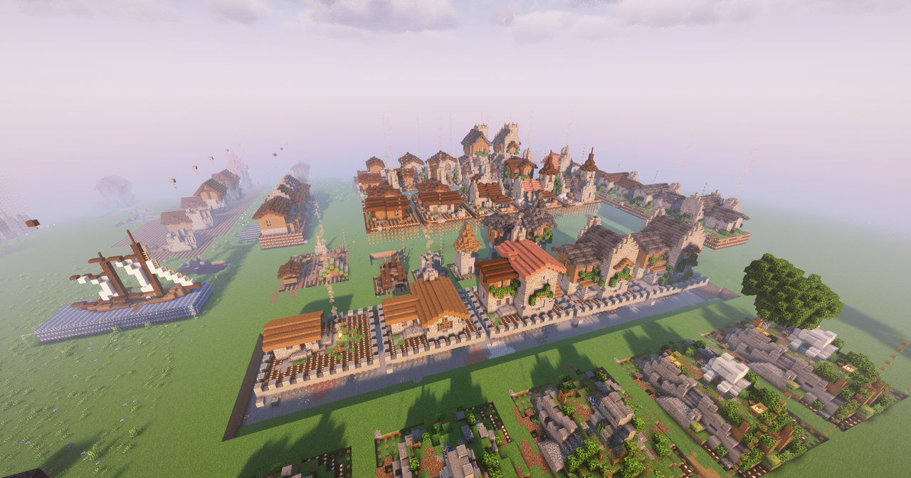 Quinnqk's Build style for Minecolonies Minecraft Map