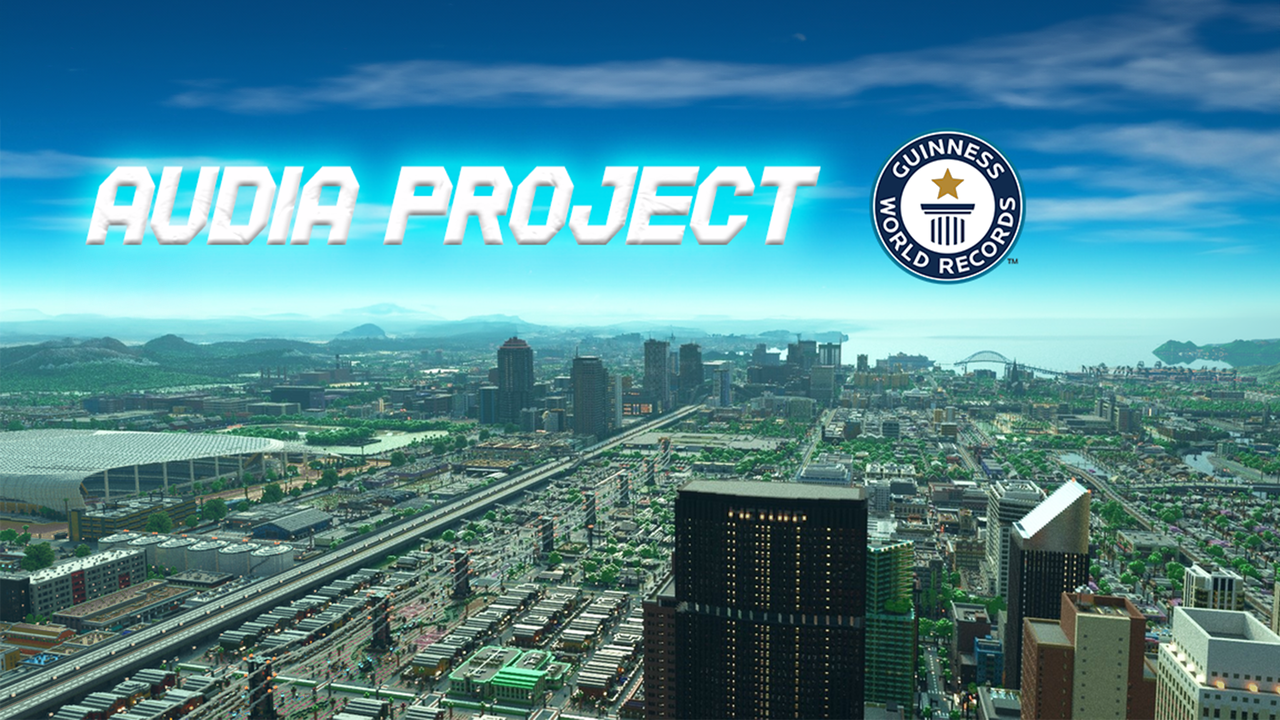 Audia Project: The World Record Size Minecraft City Minecraft Map