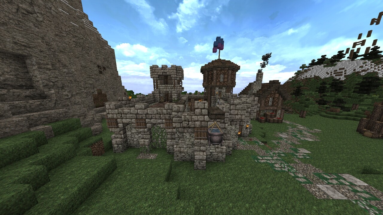 Small Medieval Garrison (2015) #WeAreConquest Minecraft Map