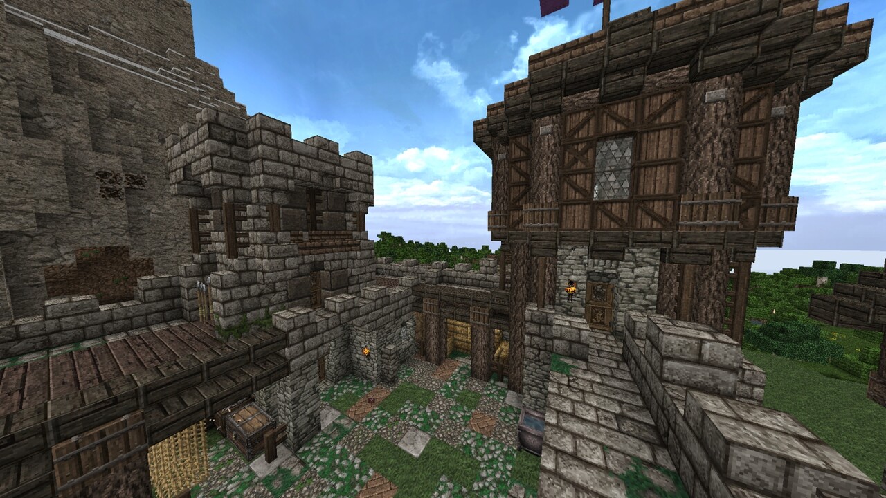 Small Medieval Garrison (2015) #WeAreConquest Minecraft Map